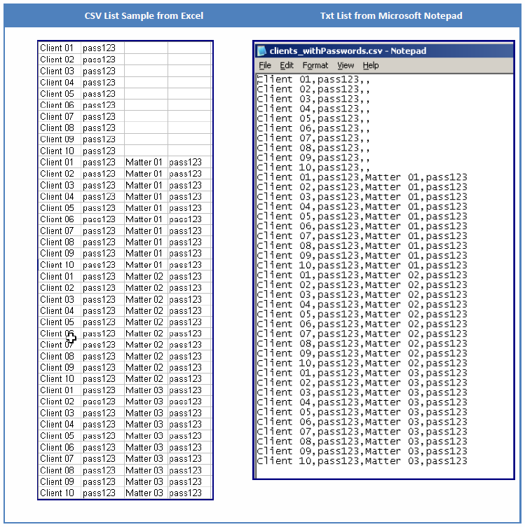 Client Billing - Importing Client / Project Accounts